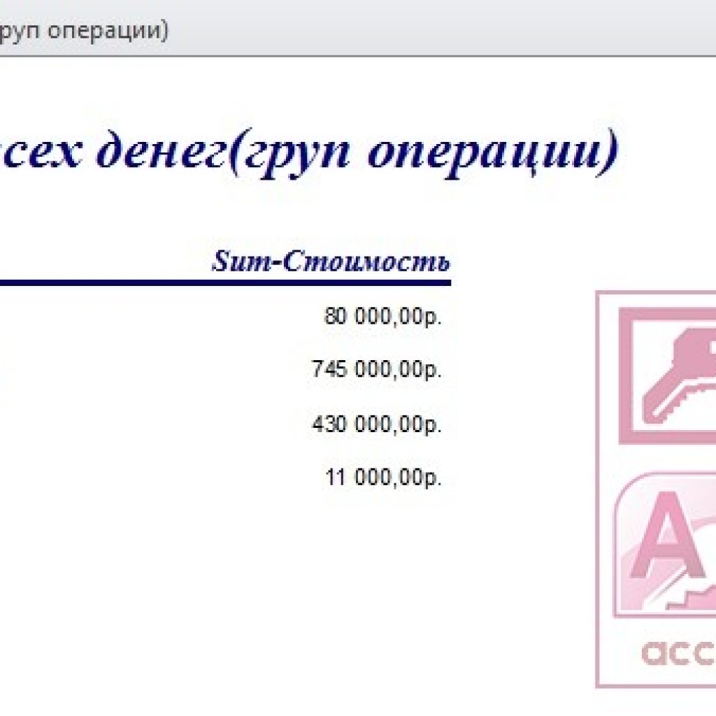 Готовая база данных Access Грузоперевозки Базы данных Access